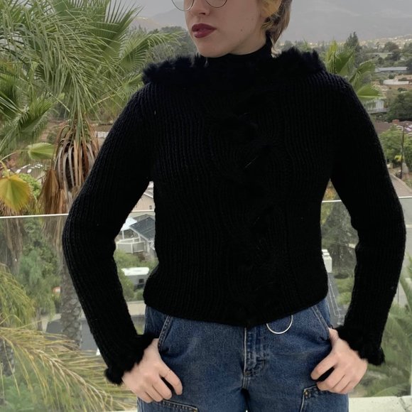 Wear your heart on your sleeve | Sweaters | Vintage 9s Sweater With ...